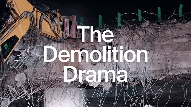 The Demolition Drama on station+